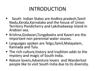 South indian tourism | PPTX