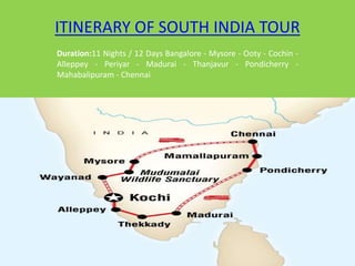 South india tour packages | PPTX