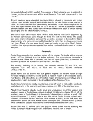 South Korea Educational System | DOCX