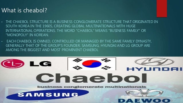 Transforming a South Korean Chaebol