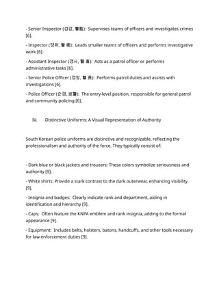 South Korea's Policing System and Law Enforcement.docx