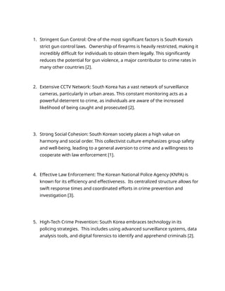 South Korea's Policing System and Law Enforcement.docx
