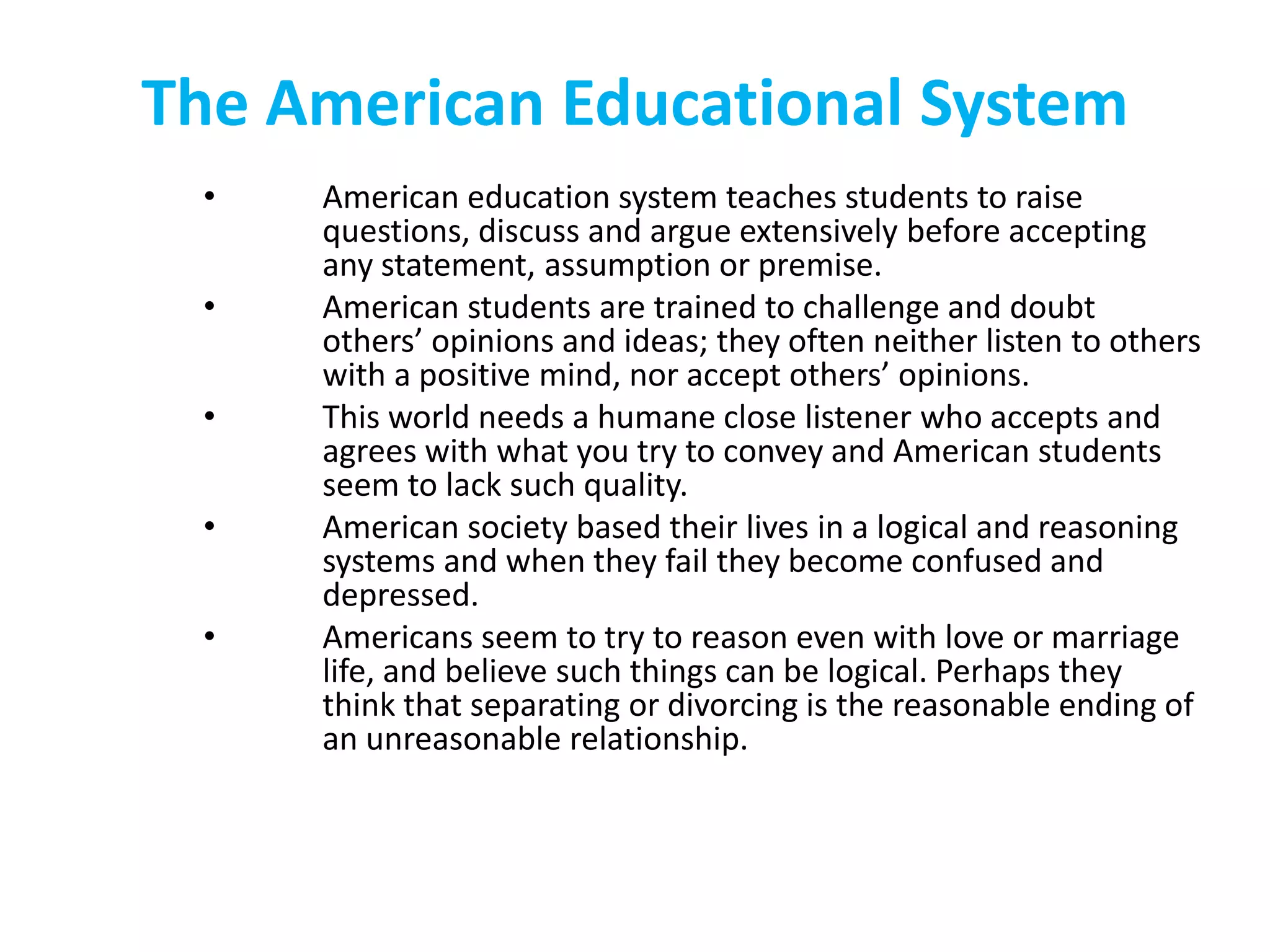South Korean and North American Educational Systems | PPTX | Education ...