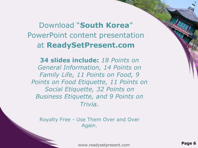 South Korea Powerpoint Country | PPT | Business | Business and Finance