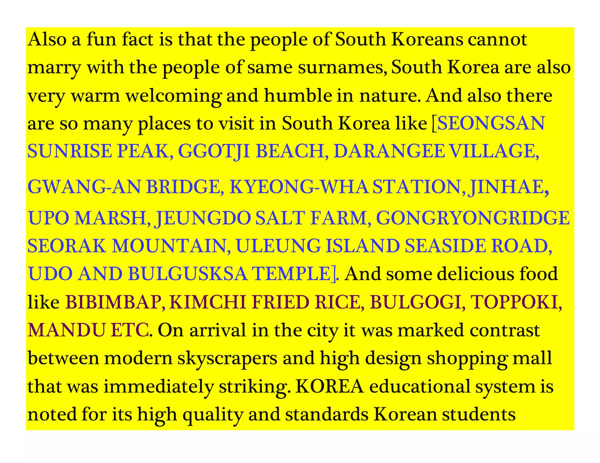 (SOUTH KOREA ) ESSAY | DOCX