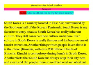 (SOUTH KOREA ) ESSAY | DOCX