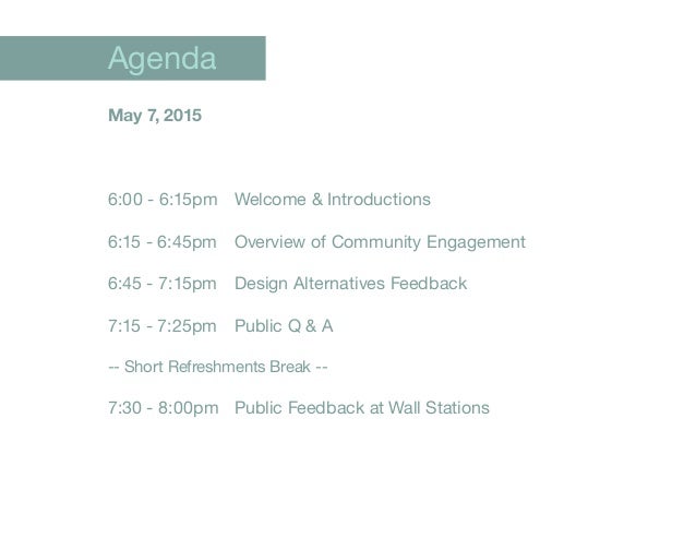 South Branch | Public Meeting 2