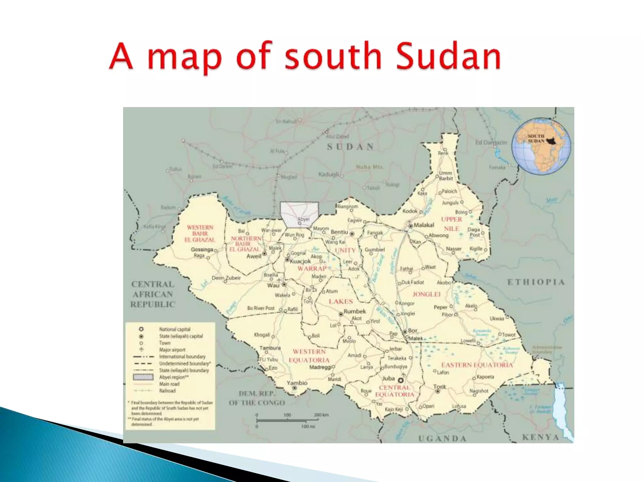 The Timeline of South Sudan | PPTX