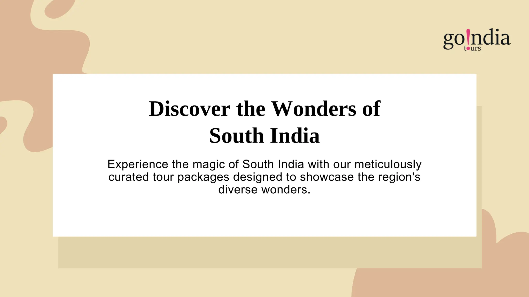 Explore the Best of South India: Tour Packages & Experiences | PDF ...
