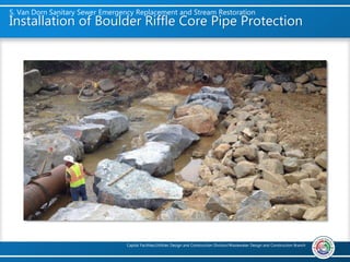 South Van Dorn Sanitary Sewer Emergency Replacement and Stream ...