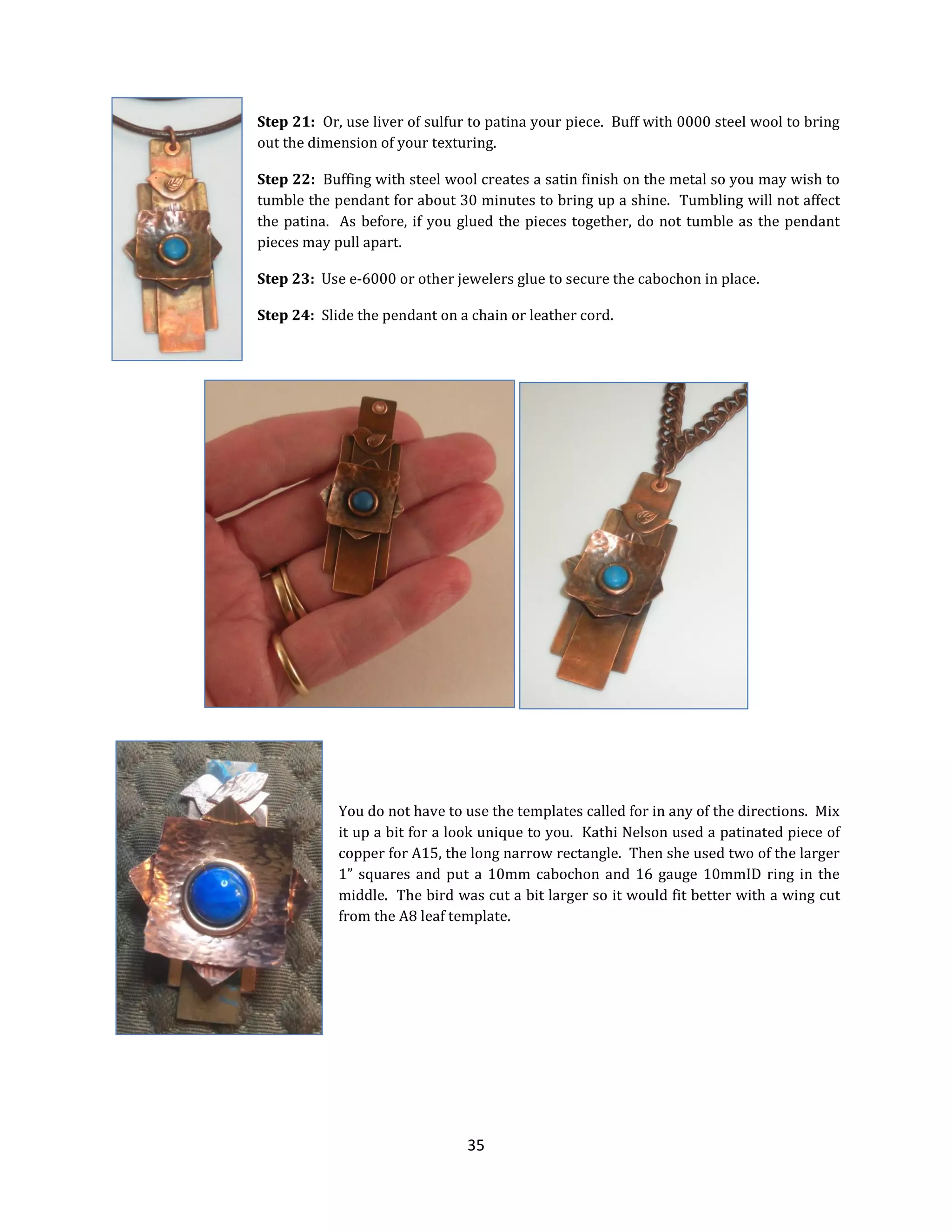 Mega Collection of Southwest Inspired Metal Work Jewelry Tutorials | PDF