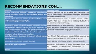 Southwest airlines swot | PPT