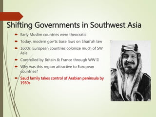 Southwest asia | PPTX