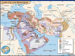 Natural Resources Map Of Asia