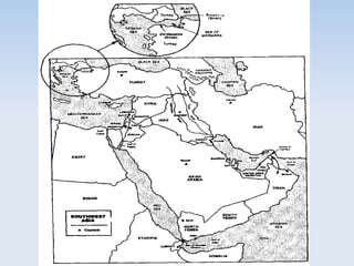 Southwestern Asia Blank Map