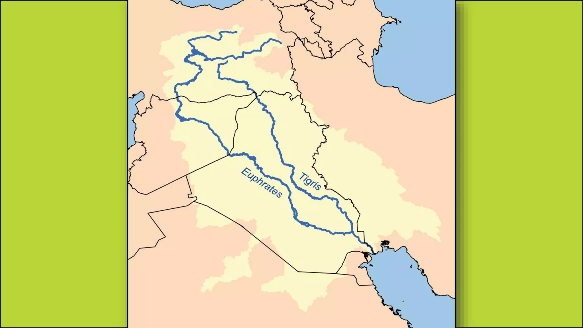 Southwest Asia Rivers and Seas | PPTX