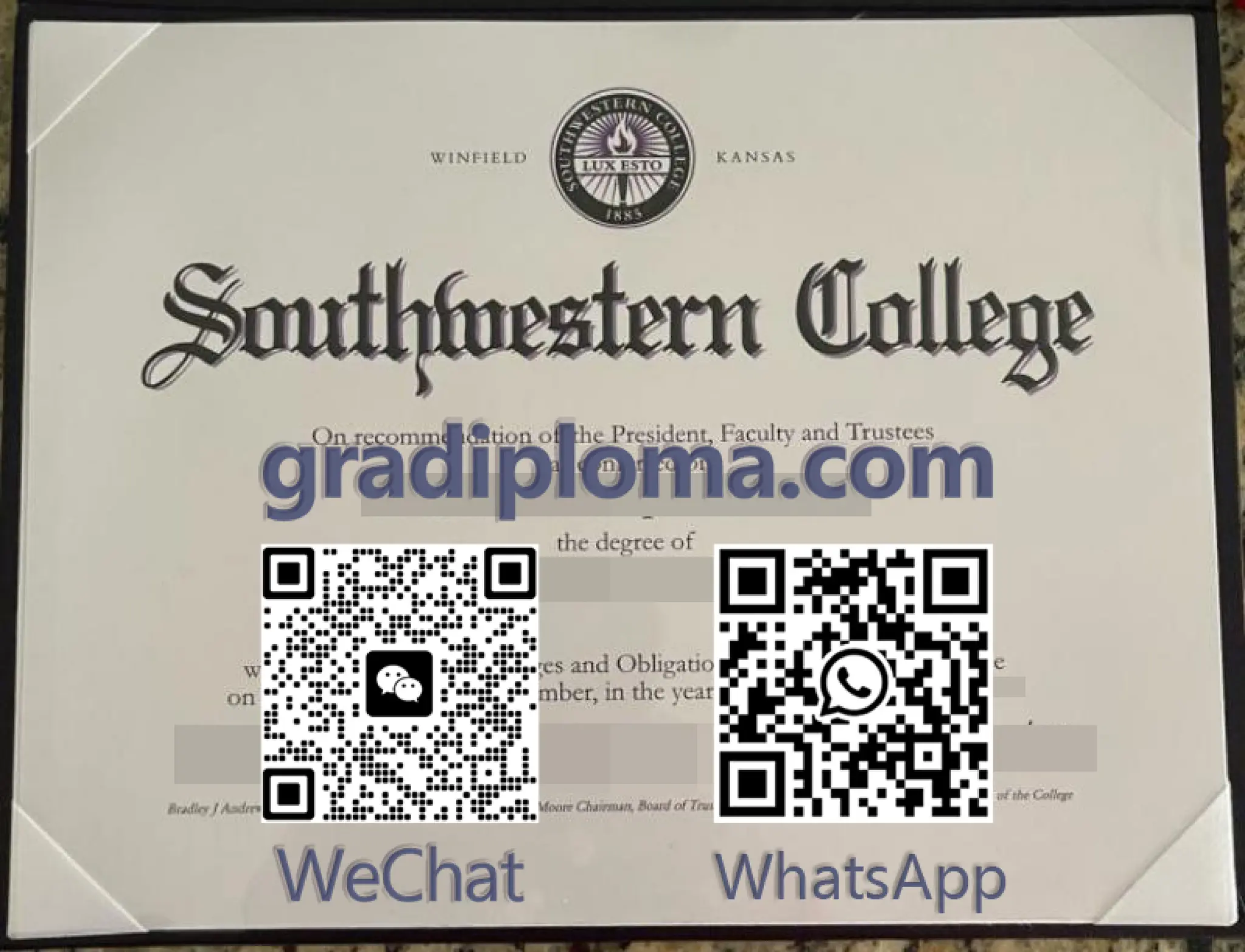 Southwestern College diploma certificates | PPT