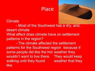 Southwest Region | PPT | North America Travel | Travel Locations