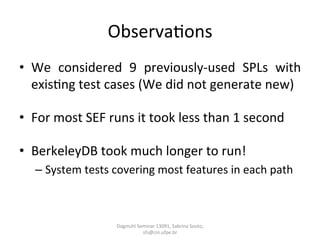 Effective Test Execution for SPLs | PDF