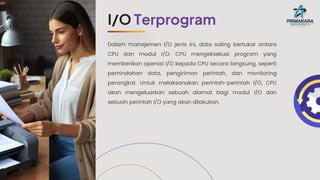 Sistem Informasi Manajemen input dan output | PPTX