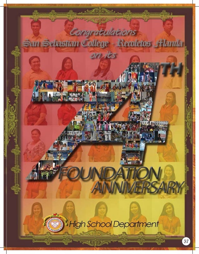 74th Foundation Week Souvenir Program