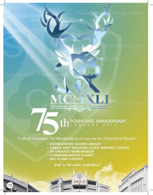 74th Foundation Week Souvenir Program
