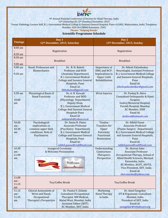 Scientific Programme Final | PDF