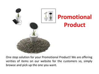 Promotional Gifts | PPTX