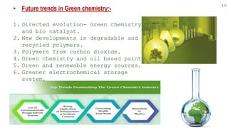 Souvik Jana, 6th Semester Presentation On Green Chemistry.pptx