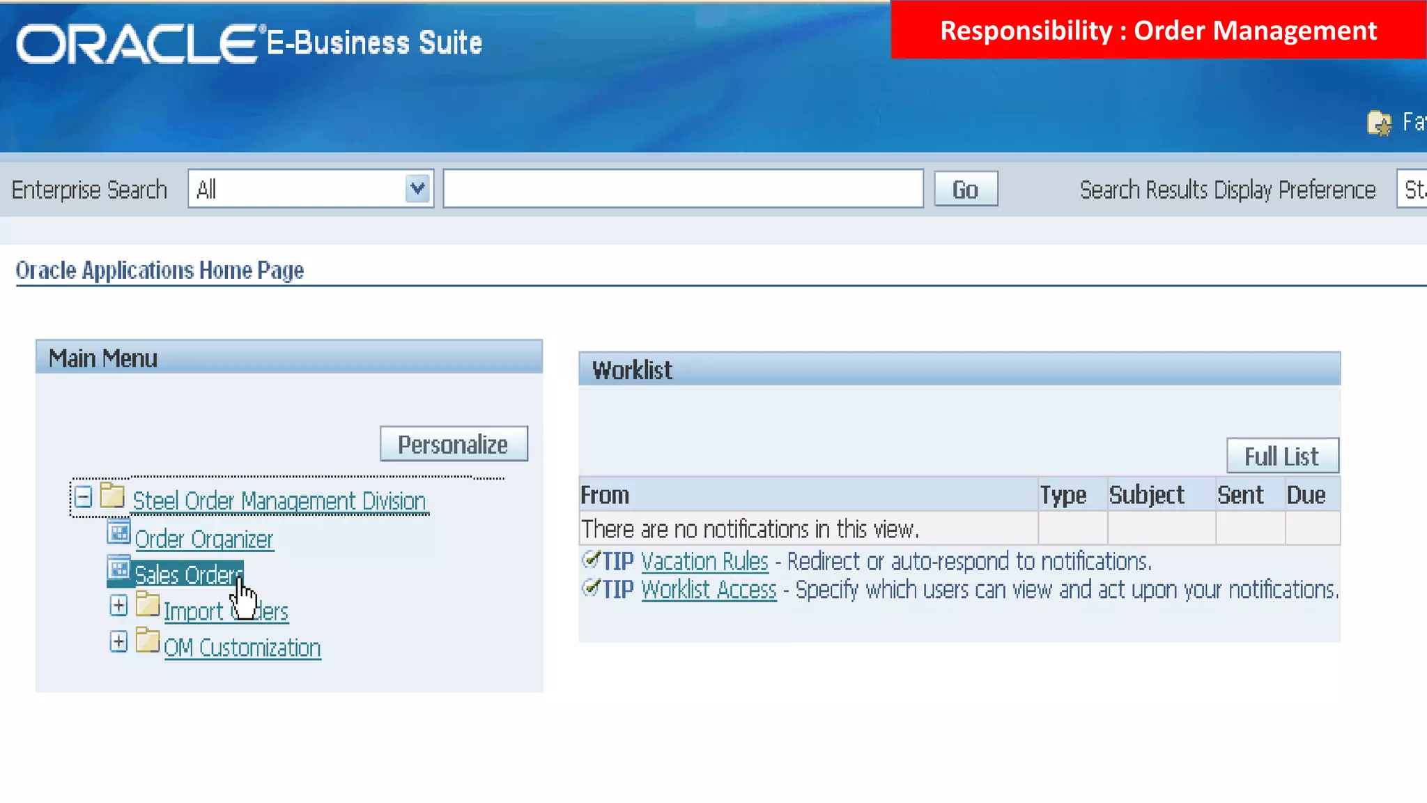 oracle order management | PDF