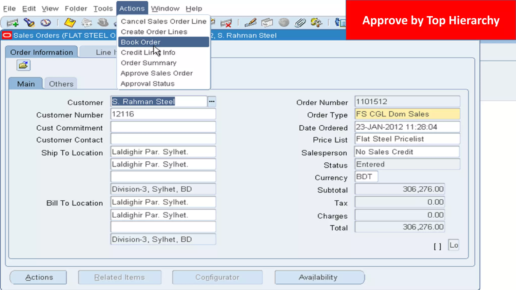 oracle order management | PDF