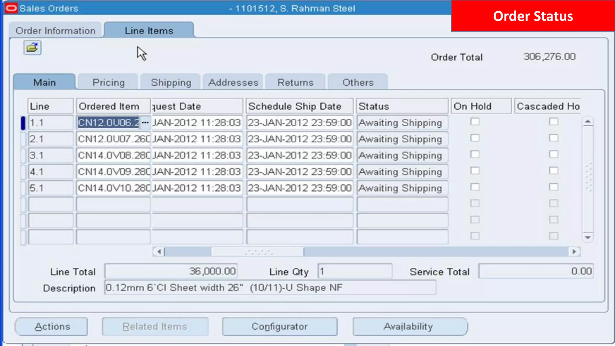 oracle order management | PDF