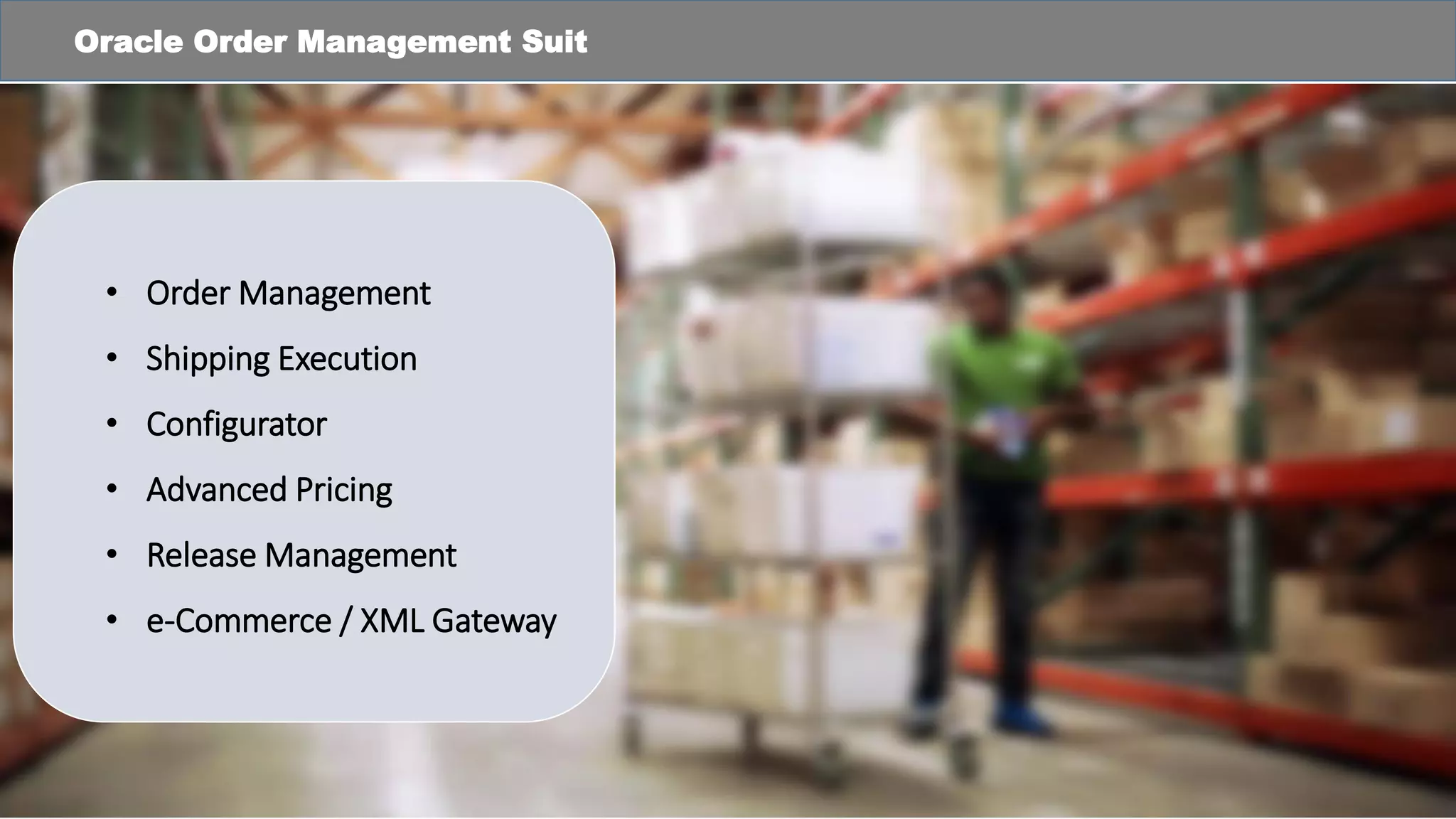 oracle order management | PDF