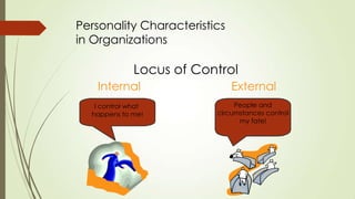 Personality characteristics in organizations | PPTX