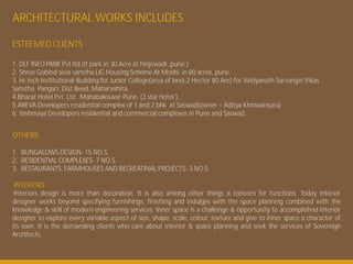 Sovereign architects in pune | PDF