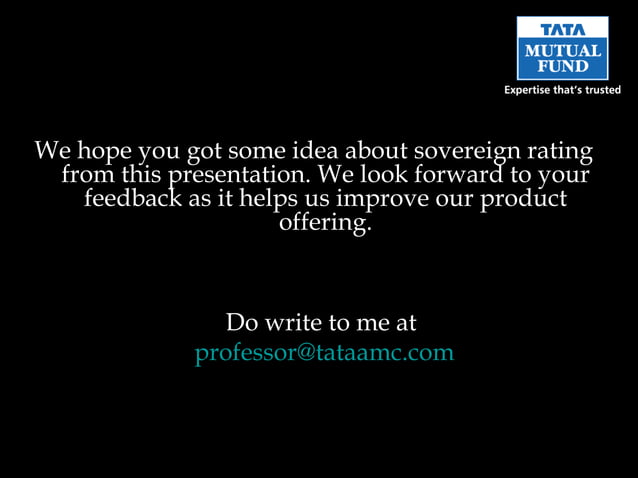 Sovereign rating of a country | PPS