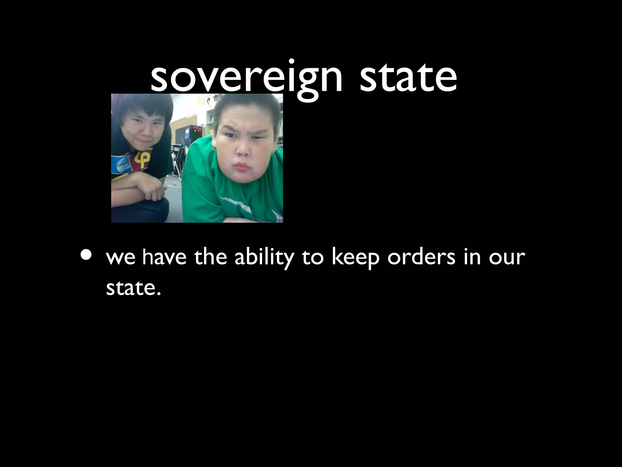 Sovereign state project | PPT