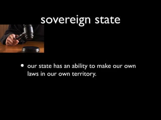 Sovereign state project | PPT