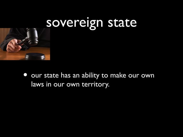 Sovereign state project | PPT