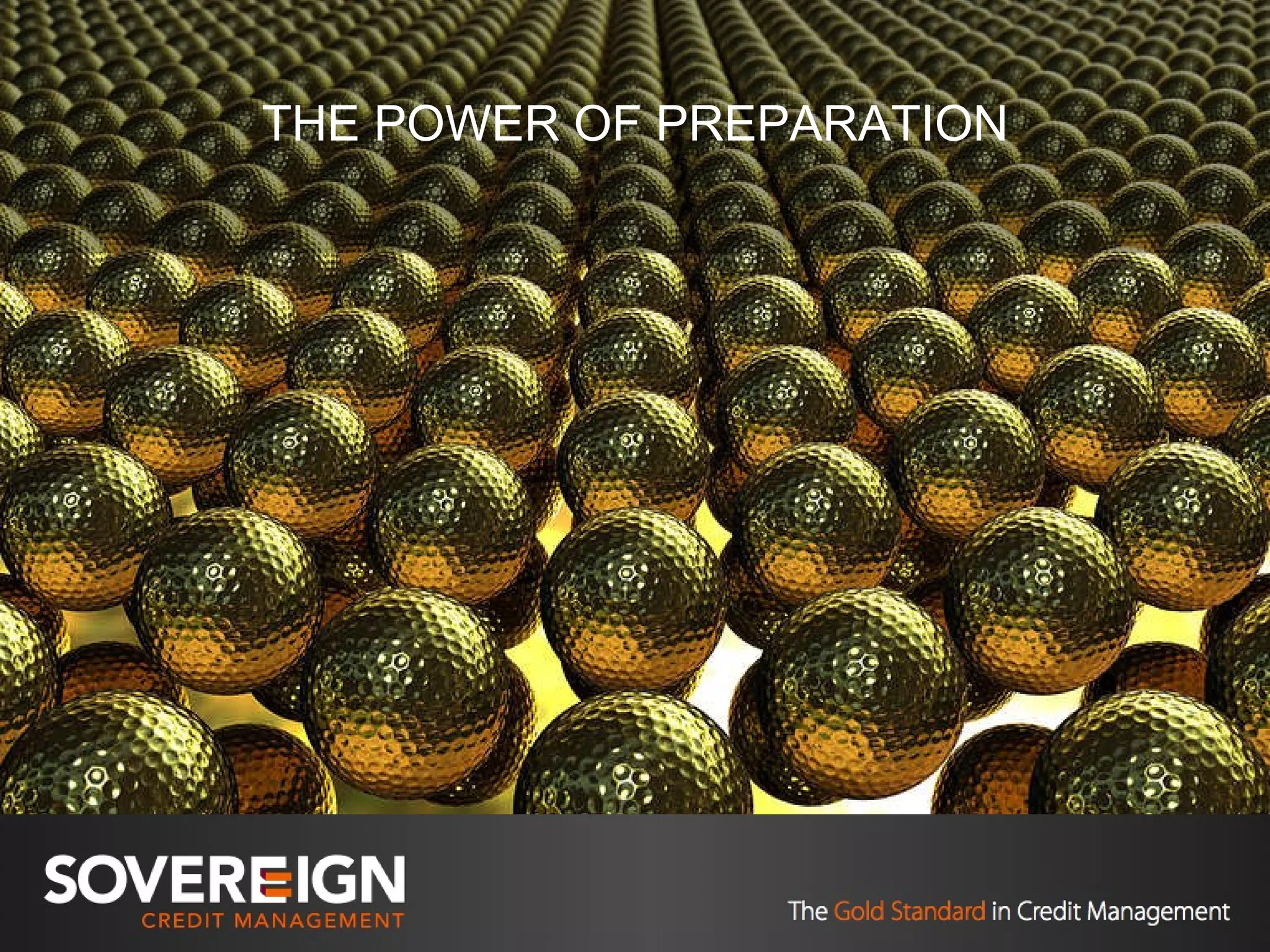 Sovereign the Power of Preparation | PPT