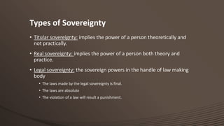 Sovereignty | PPTX