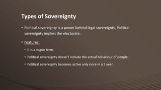 Sovereignty | PPTX