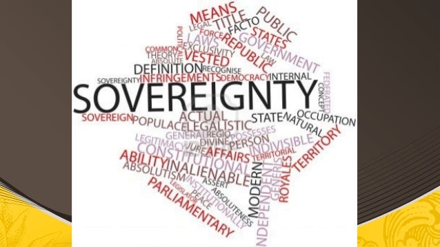 Sovereignty