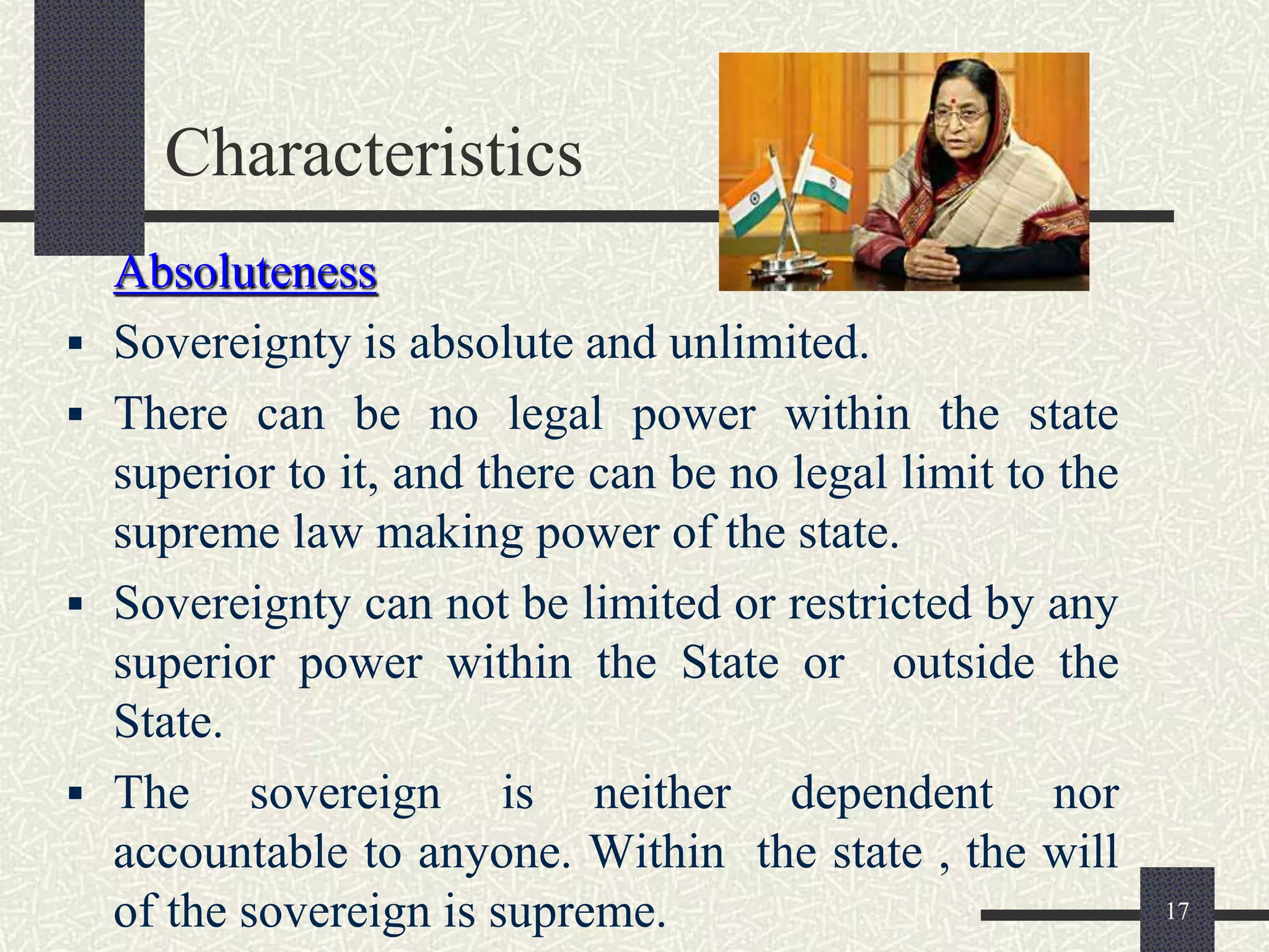 Sovereignty | PPTX | Law