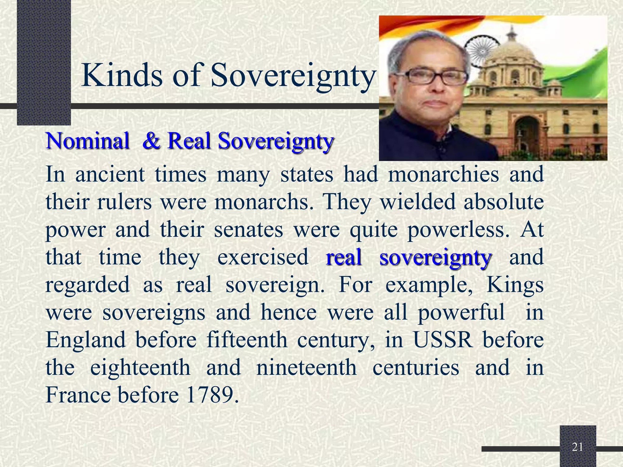 Sovereignty | PPTX
