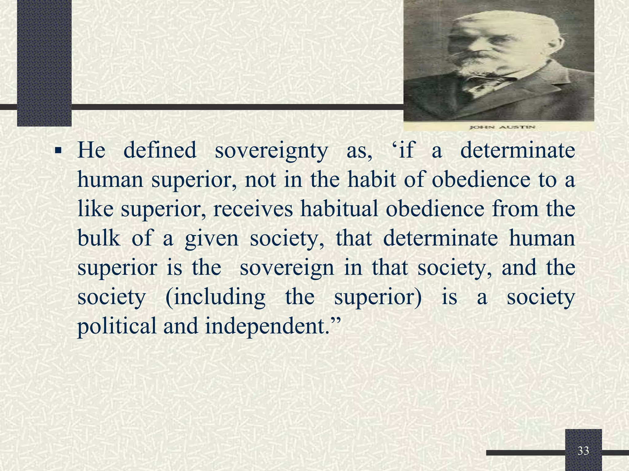 Sovereignty | PPTX | Law