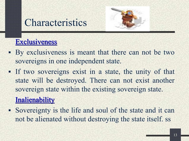 Sovereignty | PPTX | Law