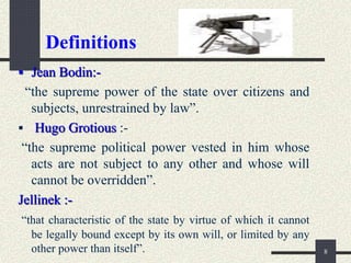 Sovereignty Definition