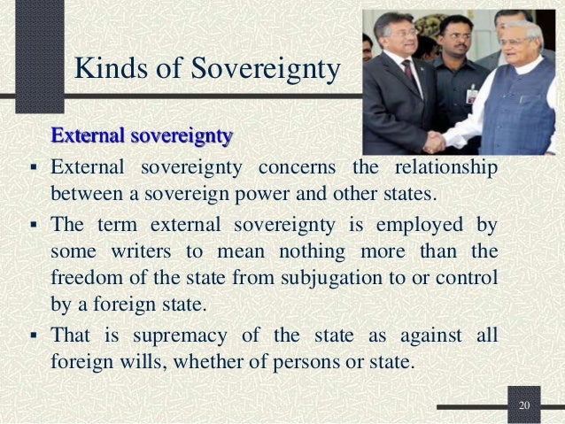 Sovereignty