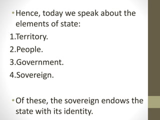 Sovereignty | PPTX